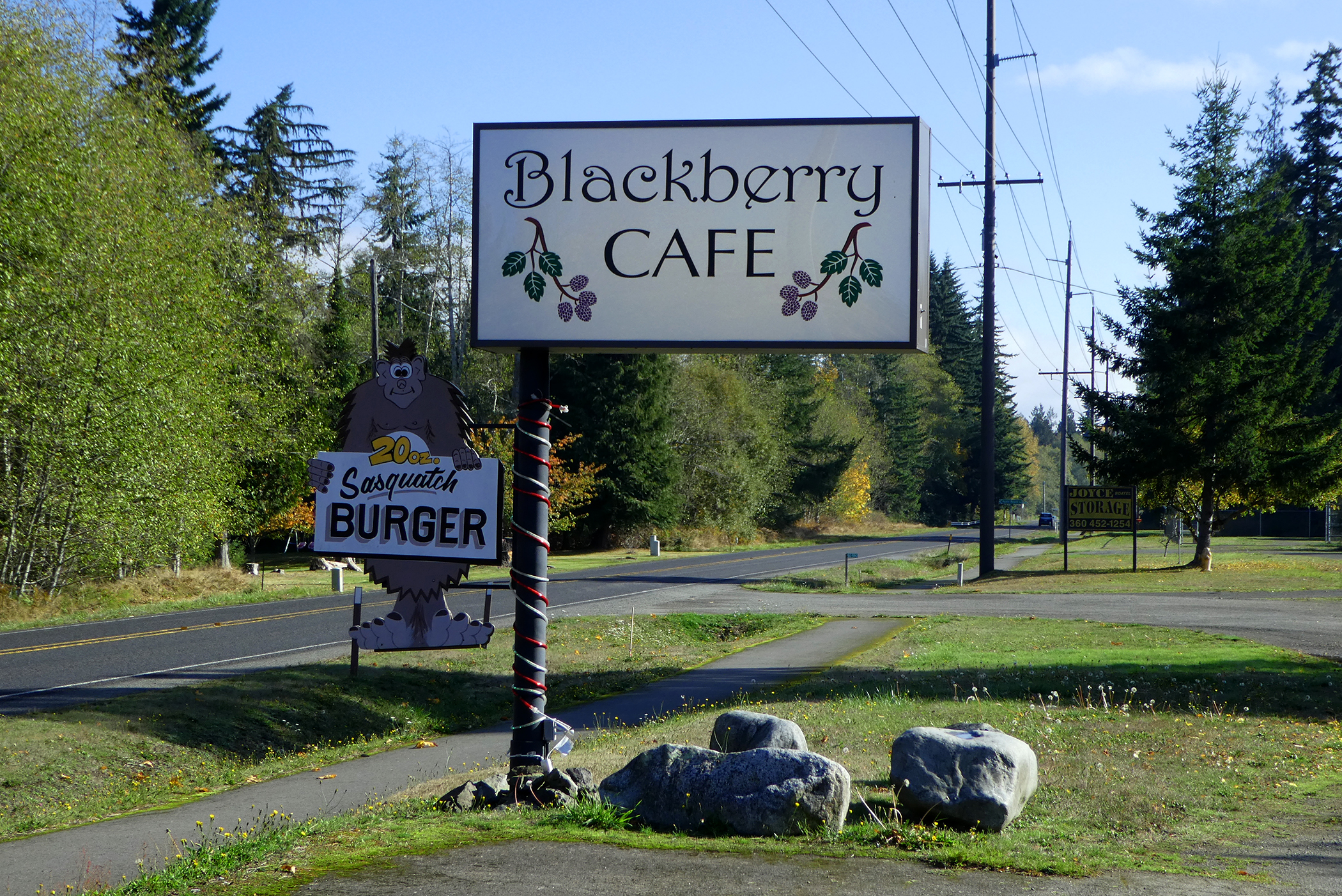Blackberry Cafe, Joyce WA – Shadowfax on the Road